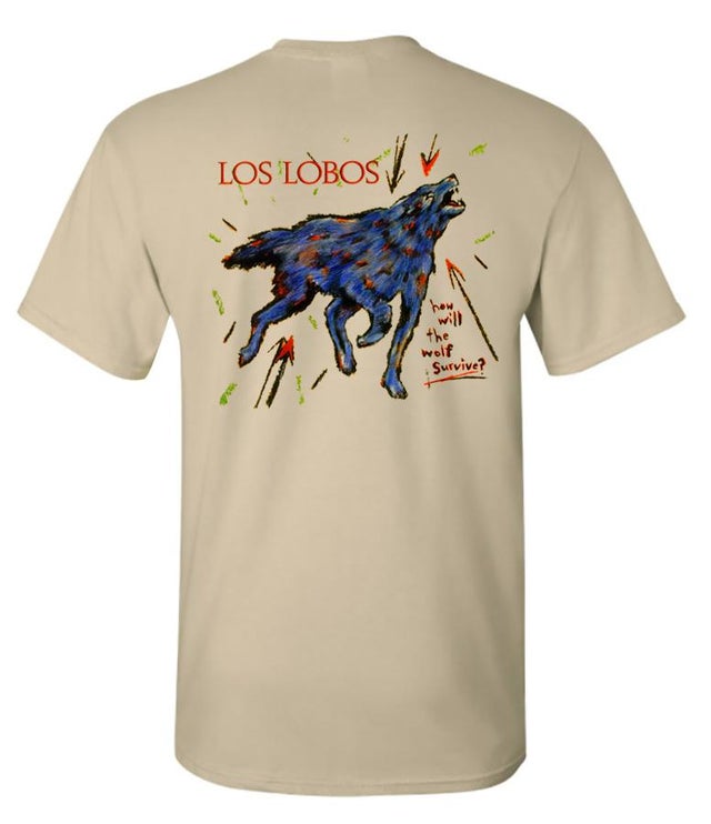 Men's Blue Wolf T-Shirt